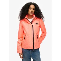 Superdry Outdoorjacke »HOODED MTN WINDBREAKER JKT« mit Kapuze Pastelline Coral L L Windbreaker von Superdry