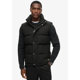Superdry Steppweste »NON HOODED EVEREST GILET« Black S S Modische Weste von Superdry