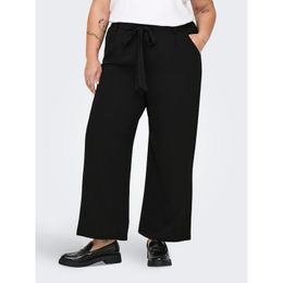 Only CARMAKOMA Schlupfhose »CARLUX LIFE PALAZZO ANKLE PANT NOOS« Sommerhose Black 48 - N-Gr N-Gr 48 Knöchellange Palazzohose von Only CARMAKOMA