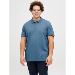 Jack & Jones PlusSize JACK & JONES PLUSSIZE Poloshirt »JJEAUSTIN POLO SS NOOS PLS« mit Polokragen Oceanview Detail:Classic 5XL 5XL Herrenpolo von Jack & Jones