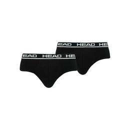 Head Slip »MEN BRIEF« 2er Pack, ohne Eingriff, Logobund Black S S Herren Unterhosen von Head