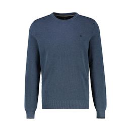 Lerros Rundhalspullover mit Logo-Stickerei crispy blue S S Strickpullover von Lerros