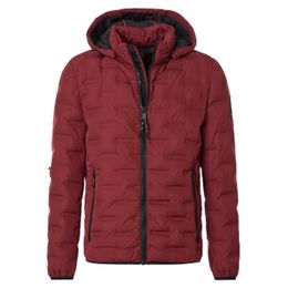 Langjacke Casamoda "Casamoda Jacke uni", Herren, Gr. L, rot, 100% Polyester, Jacken