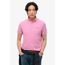 Superdry Poloshirt »VINT DESTROY POLO« Fuchsia Pink XL XL Modernes Polo von Superdry