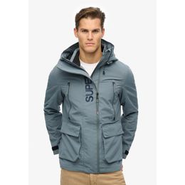 Superdry Outdoorjacke »HOOD ULTIMATE EMB WINDBREAKER« mit Kapuze Stormy Weather Blue M M Windbreaker von Superdry
