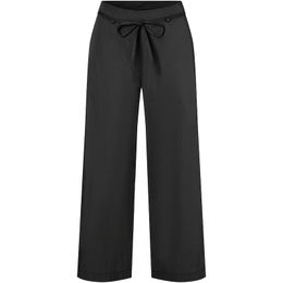 MAC 7/8-Hose »CHIARA BELT cropped« Wide Fit, mit geradem, weitem Bein black 46 - N-Gr N-Gr 46 Jump-in Hose von MAC