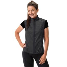 Vaude Funktionsweste »WOMEN'S MATERA AIR VEST« leicht & atmungsaktiv black 36 Untertritt mit Kinnschutz am Kragen