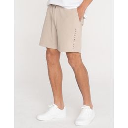Jack & Jones JACK & JONES Shorts »JPSTGORDON STAR JJ SWEAT SHORTS SRT SN« mit Logo Schriftzug Moonbeam L - N-Gr N-Gr L Bequeme Sweatshort von Jack & Jones