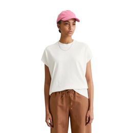 Marc O'Polo MARC O'POLO DENIM T-Shirt Silky White XS XS Rundhalsshirt von Marc O'Polo Denim