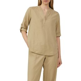 s.Oliver Klassische Bluse mit Turn-up DARK SAND 38 38 Bluse von s.Oliver