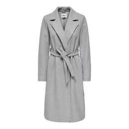 Only Langmantel »ONLALVILDA LIFE WRAP COAT OTW« Light Grey Melange XS (34) XS (34) Langer Wickelmantel von Only