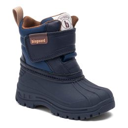 bisgaard Winterstiefel »pixie« Klettstiefel mit Lammwolle, Größenschablone zum Download navy 29 29 Wasserabweisender Winterstiefel von bisgaard