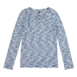 Levi's&reg; kids LEVI'S KIDS Langarmshirt mit Wellenkante an den Abschl&uuml;ssen crown blue 8 (128) 8 (128) Longsleeve von Levi's Kids for Girls