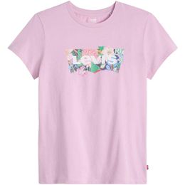Levi's LEVI'S T-Shirt &raquo;LSE THE PERFECT TEE&laquo; Rosa bedruckt S (36) S (36) Levi's Rundhalsshirt mit Batwing-Logo