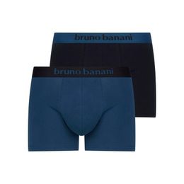 Bruno Banani Boxer »Flowing« 2er Pack, mit kontrastreichem Logobund wasserblau/schwarz // schwarz/wasserblau 3XL (9) 3XL (9) Herrenshort von bruno...