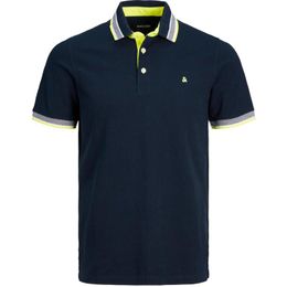 Jack & Jones JACK & JONES Poloshirt »JJEPAULOS POLO SS NOOS« mit Logo Stickerei dark navy L L Herren-Poloshirt von Jack & Jones