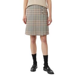 comma, COMMA Wickelrock mit Karo-Muster MID BROWN CHECK 40 40 Rock von COMMA