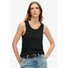 Superdry Tanktop »SCOOP NECK TANK« Black XL XL Top von Superdry