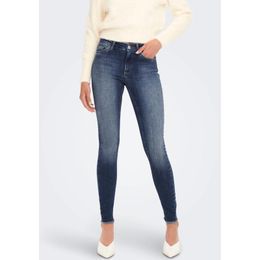 Only Ankle-Jeans »ONLBLUSH MID SK ANK RAW DNM ́« Medium Blue Denim XL (42) - Länge 34 Länge 34 XL (42) Skinny-Fit Ankle-Jeans mit mittlerer Leibhöhe..