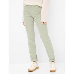 Brax Damen Cordhose Style MARY, hellgrün, Gr. 34