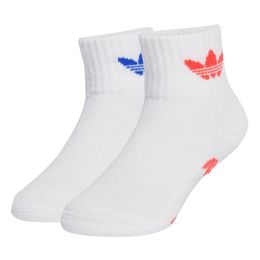 adidas originals Socken 'Anti-Slip 2 Pairs Kids' Mädchen Größe 25/27 royalblau / orange / weiß