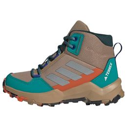 adidas terrex Boots 'Ax4r' Jungen Größe 35.5 brokat / grau / smaragd / mandarine