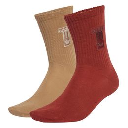 adidas originals Socken 'Adibreak' Damen Größe 46/48 braun / rostrot