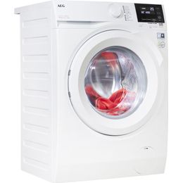 AEG Waschmaschine "LR6A648", Energieeffizienz: A (A-G), wei&szlig;, B:60cm H:85cm T:60cm, Waschmaschinen, Hygiene-Programm mit Dampf: Entfernt zuverl&auml;ssig Viren und Bakterien
