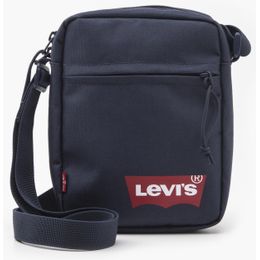 Levi's Umh&auml;ngetasche LEVI'S "MINI CROSSBODY SOLID", Damen, Gr. B/H/T: 15,5cm x 21cm x 5,5cm, blau (navy), Denim/Jeans, Polyester, Taschen Umh&auml;ngetasche, perfekt als Handytasche
