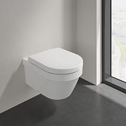 Villeroy & Boch Villeroy und Boch Architectura Wand-Tiefspül-WC 4694R001 37 x 53 cm, spülrandlos, Abgang waagerecht, weiß