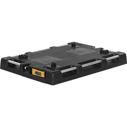 Deckel für Roll-Palette PALLY, LxBxH 822 x 618 x 93 mm, hiPP, schwarz kaiserkraft