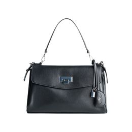 Bershka Schultertasche Damen Gr&ouml;&szlig;e One Size schwarz