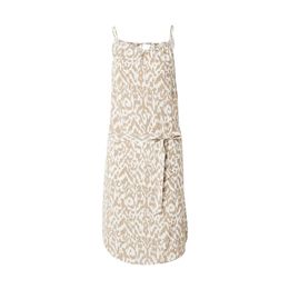 Jacqueline de Yong JDY Kleid 'BORA TRAVIS' Damen Größe 36 dunkelbeige / weiß