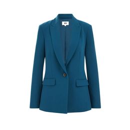 WE Fashion Blazer Damen Gr&ouml;&szlig;e 32 petrol