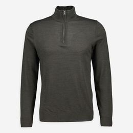 Selected Homme Graugrüner Pullover aus Merinowolle