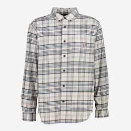 Carhartt Cremefarbenes Freizeithemd mit Karomuster