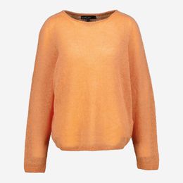 Marc Cain Orangefarbener Pullover aus Wollmischung