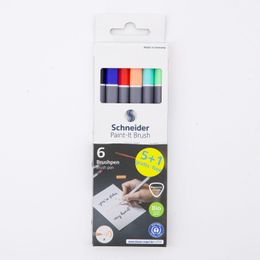 Schneider 6er-Pack mehrfarbige Filzstifte
