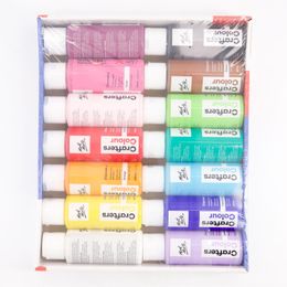 14er-Pack mehrfarbiges Crafters Colour Acrylfarben-Set
