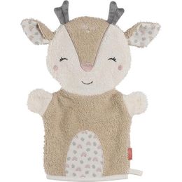 babyFEHN Waschhandschuh Reh braun fehn
