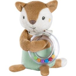 babyFEHN Greifer Fuchs Rasselring braun fehn