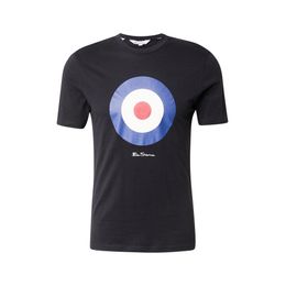 Ben Sherman T-Shirt 'Signature Target' Herren Gr&ouml;&szlig;e L blau / rot / schwarz / wei&szlig;