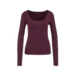 WE Fashion Shirt Damen Gr&ouml;&szlig;e M aubergine