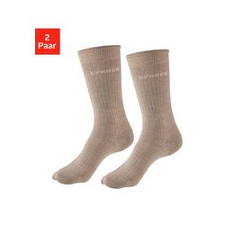 Copenhagen Studios Basicsocken beige Gr. 39-42 f&uuml;r Damen. Elastisch
