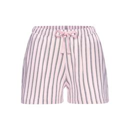 Vivance Pyjamashorts Damen Gr&ouml;&szlig;e S/M dunkelblau / rosa Winterkleid