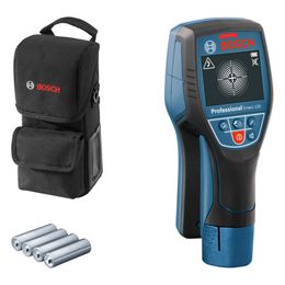 Bosch Ortungsger&auml;t 'Professional D-tect 120' mit Akku-Adapter und Tasche f&uuml;r Strom, Metall und Holz