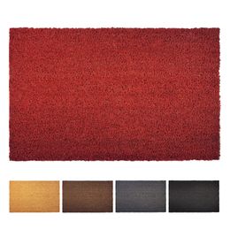 Floordirekt Fu&szlig;matte Kokos Rot 30 mm