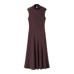 Mango Kleid Damen Gr&ouml;&szlig;e 38 dunkelbraun Winterkleid