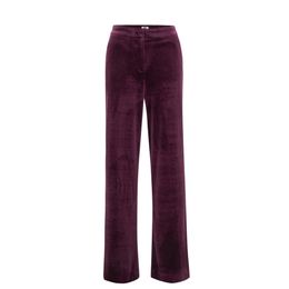 WE Fashion Hose Damen Gr&ouml;&szlig;e 56 aubergine