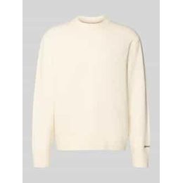 Jack & Jones Strickpullover mit Label-Stitching Modell 'NORREBRO'